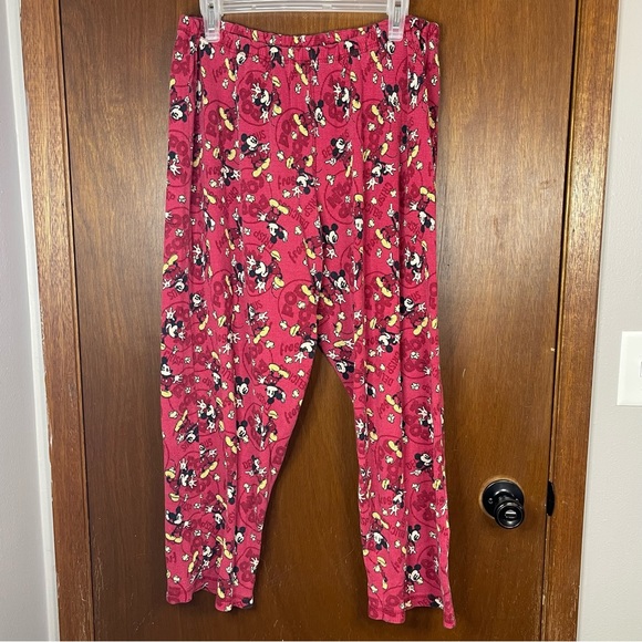 Disney | Intimates & Sleepwear | Vintage Disney Popcorn Red Pajama ...